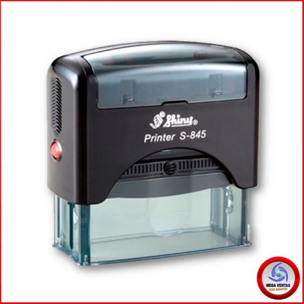 🟣 SELLO SHINY S-845 NEGRO - Sellos Shiny Ecuador 🟣