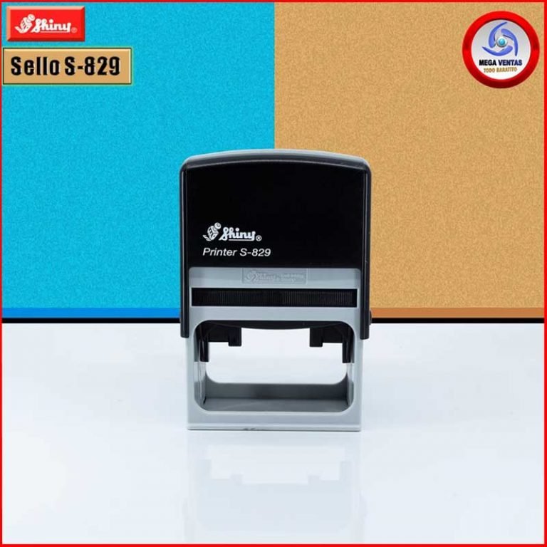 🟣 SELLO SHINY S-829 40X64mm - Sellos Shiny Ecuador 🟣