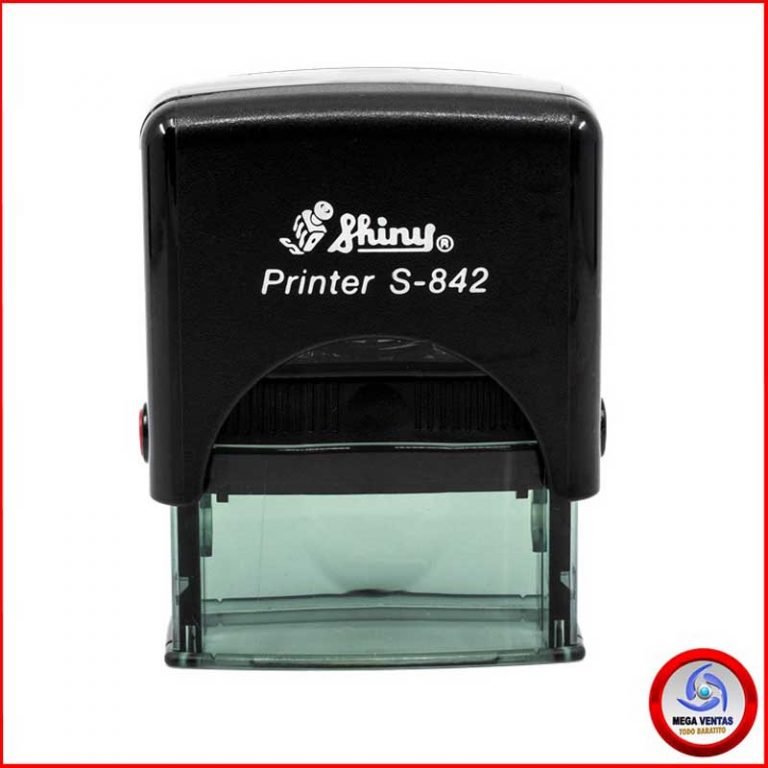 🟣 SELLO SHINY S-542 42X42mm. CUADRADO - Sellos Shiny Ecuador