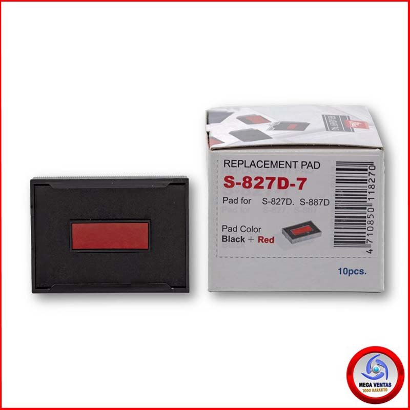 🔴 ALMOHADILLA SHINY S-827D - Sellos Shiny Ecuador 🔴