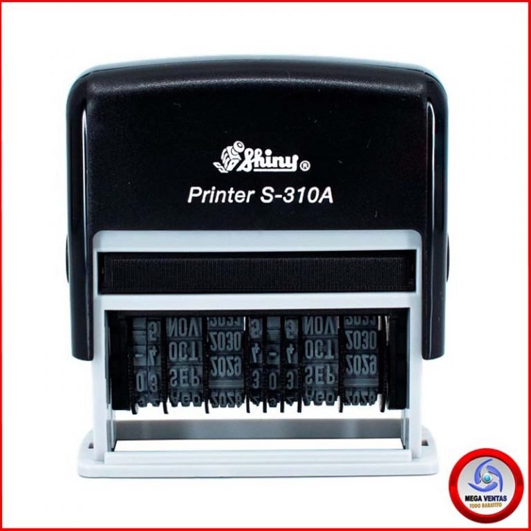 FECHADOR SHINY S-310A DOBLE FECHA (5x49mm.) - Sellos Shiny Ecuador