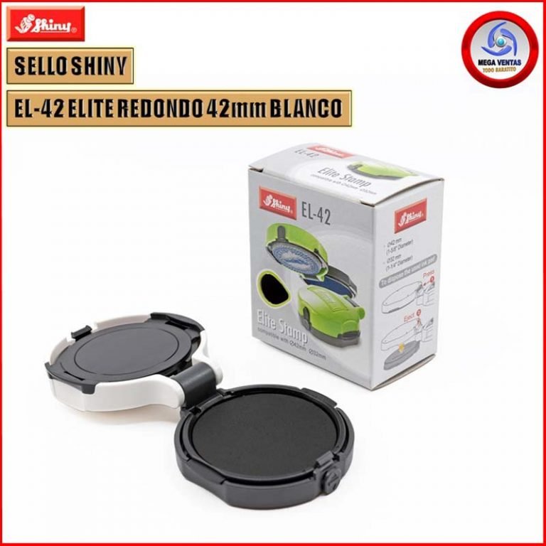 🟣 SELLO SHINY EL42 ELITE 42mm. BLANCO REDONDO - 🟣