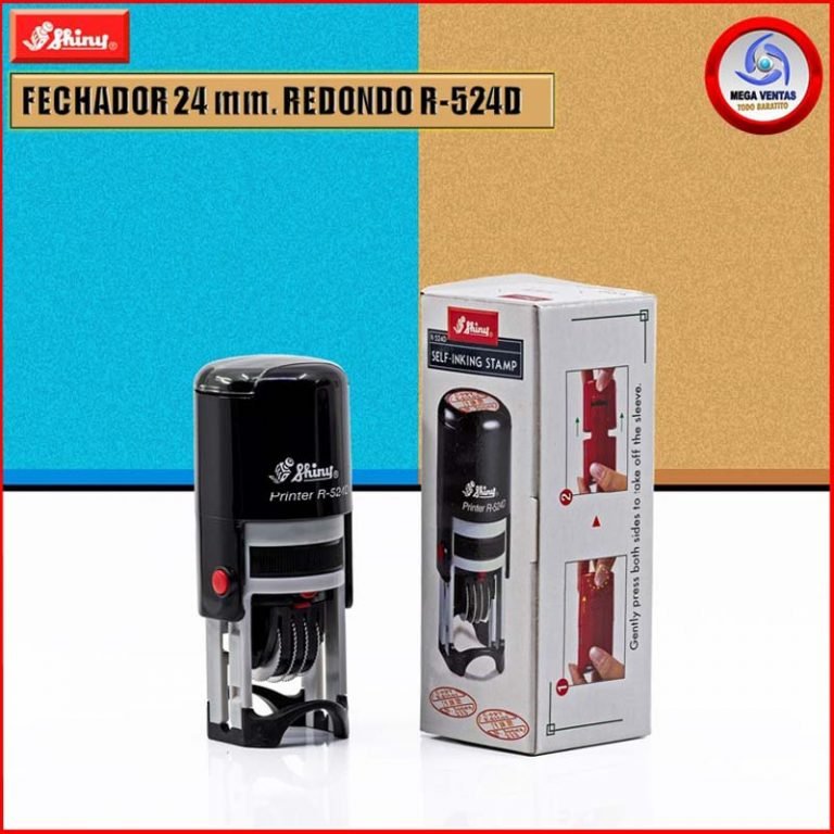 🔵 FECHADOR SHINY S-827D 30X50mm. - Sellos Shiny Ecuador