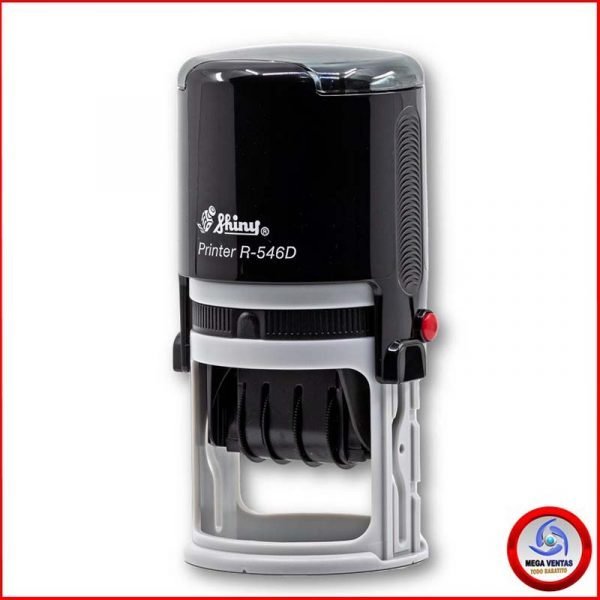 FECHADOR SHINY R-546D (46mm.) REDONDO - Sellos Shiny Ecuador