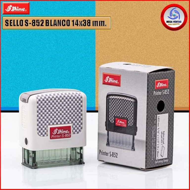 🔵 FECHADOR SHINY S-827D 30X50mm. - Sellos Shiny Ecuador
