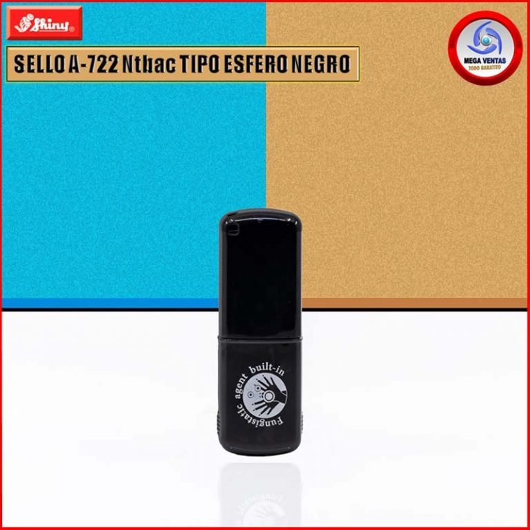 SELLO SHINY S-723 NEGRO PORTATIL - 🟣