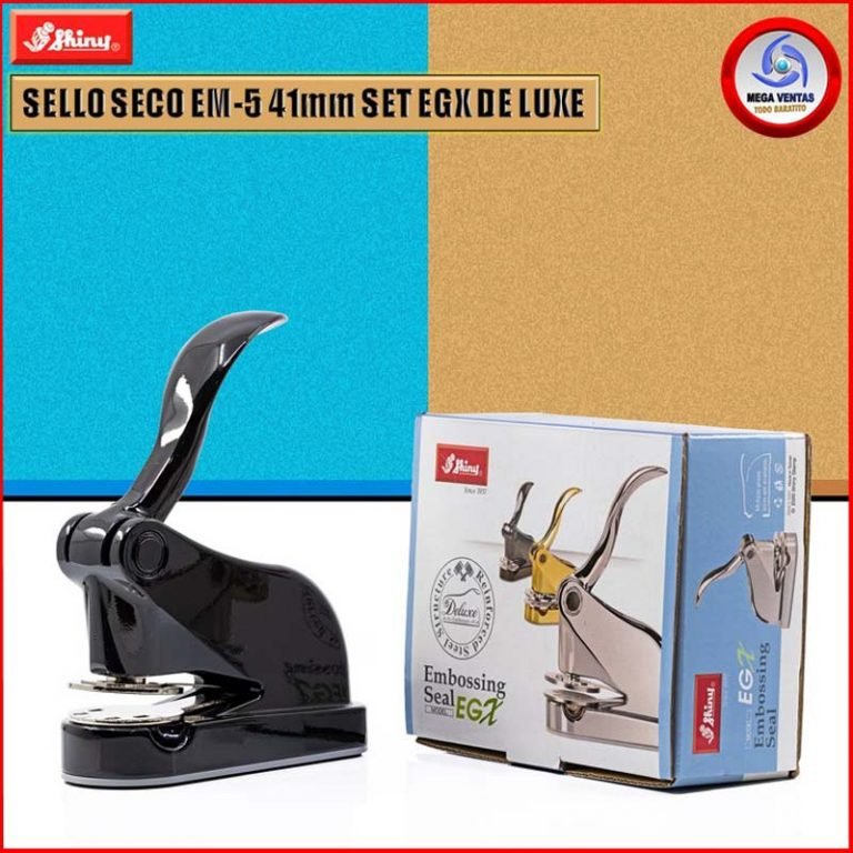 🟣 SELLO SECO SET SHINY EM-5 41mm - Sellos Shiny Ecuador 🟣